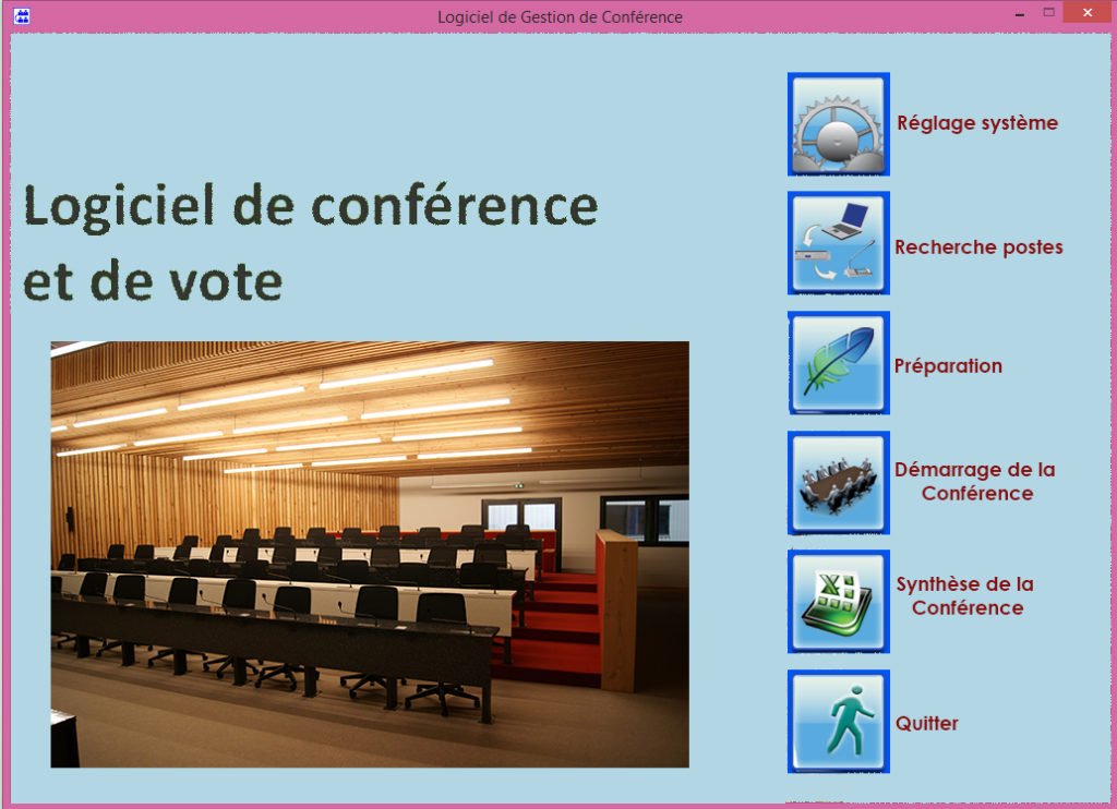 Boitier de vote électronique seul filaire SOLO HTDZ HT-8000